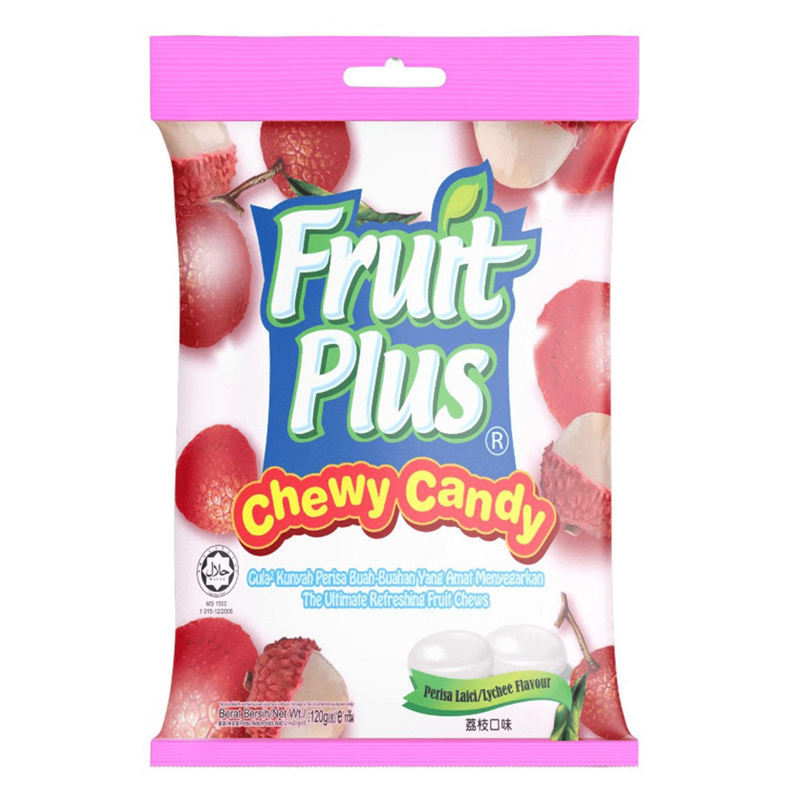 Fruit Plus Chewy Candy, Malaysian Fruit Chews Candy, Non-Melting, 4.2 ...