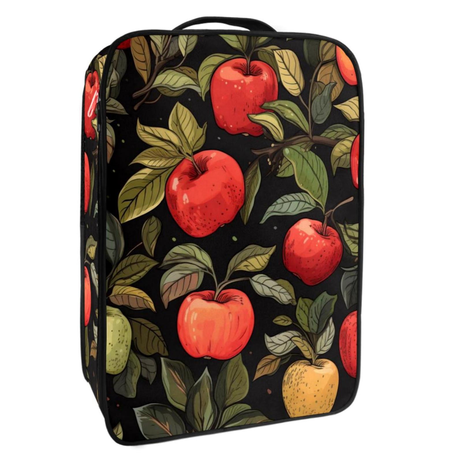 Fruit Polyester Shoe Boxes Organizer Container, 23x31cm/9x12in, Closet ...