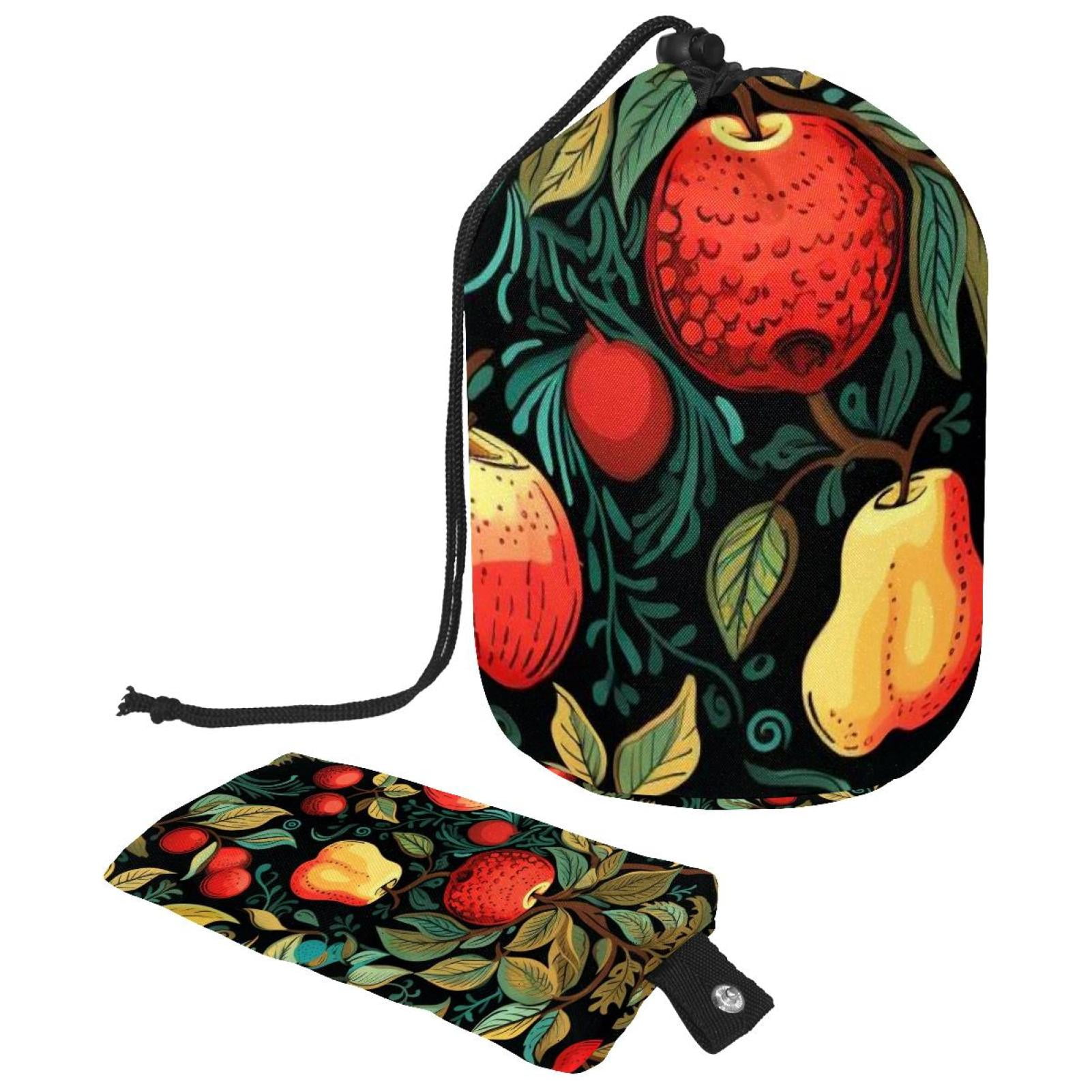 Fruit Portable Drawstring Foldable Travel Mesh Shower Bags Organizer ...