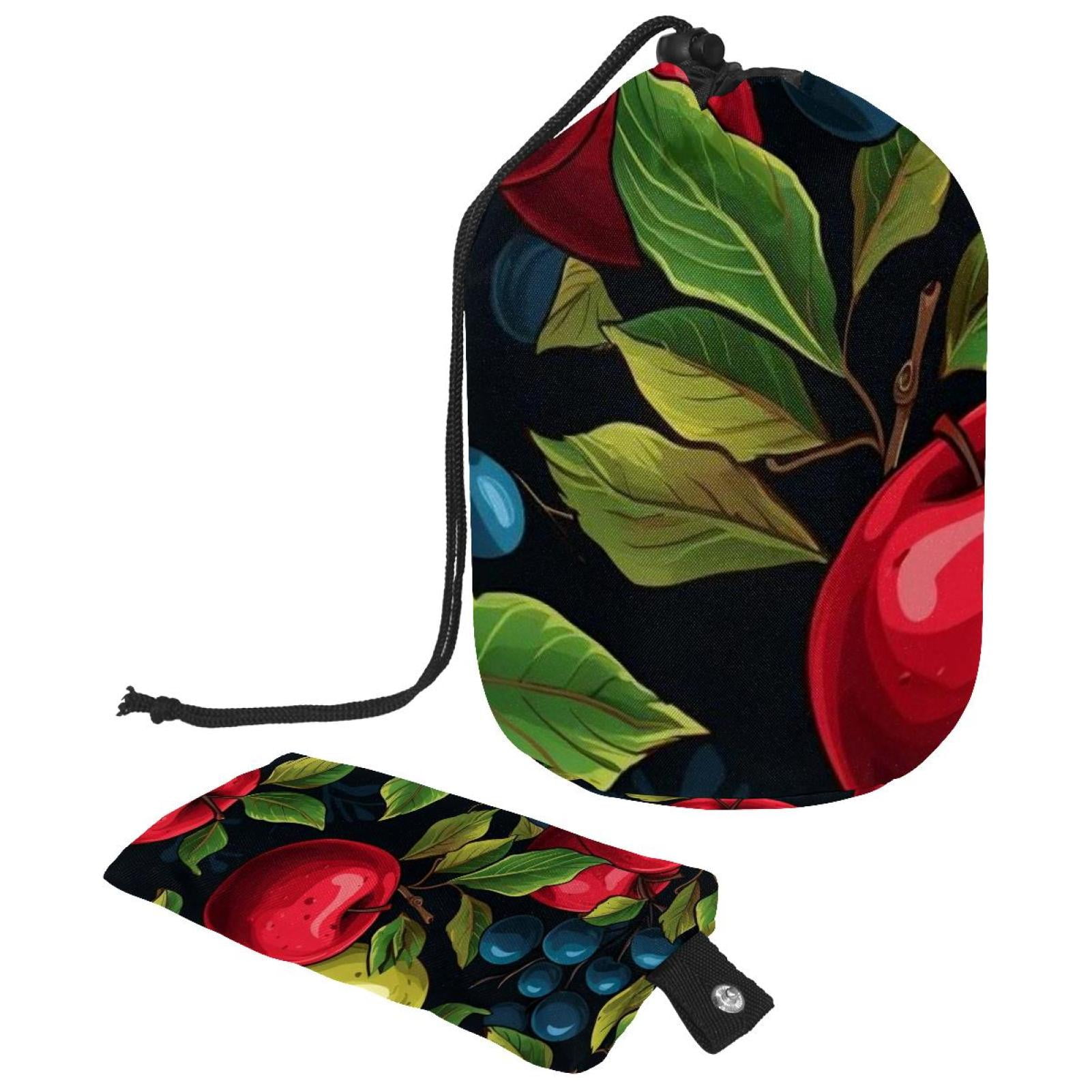 Fruit Portable Drawstring Mesh Bags Laundry Bag Shower Bags Foldable ...