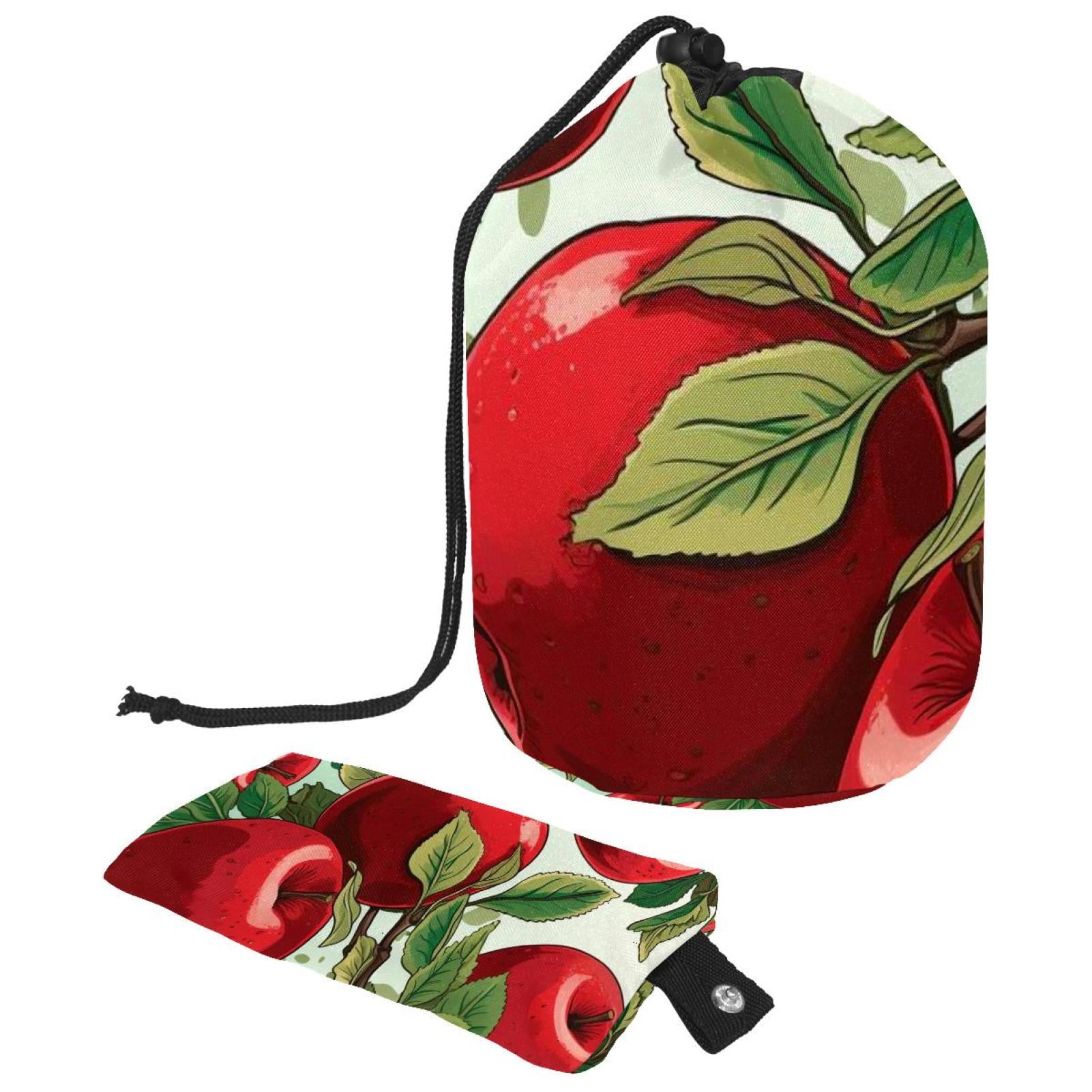 Fruit Portable Drawstring Mesh Shower Bag with Foldable Laundry Bag ...