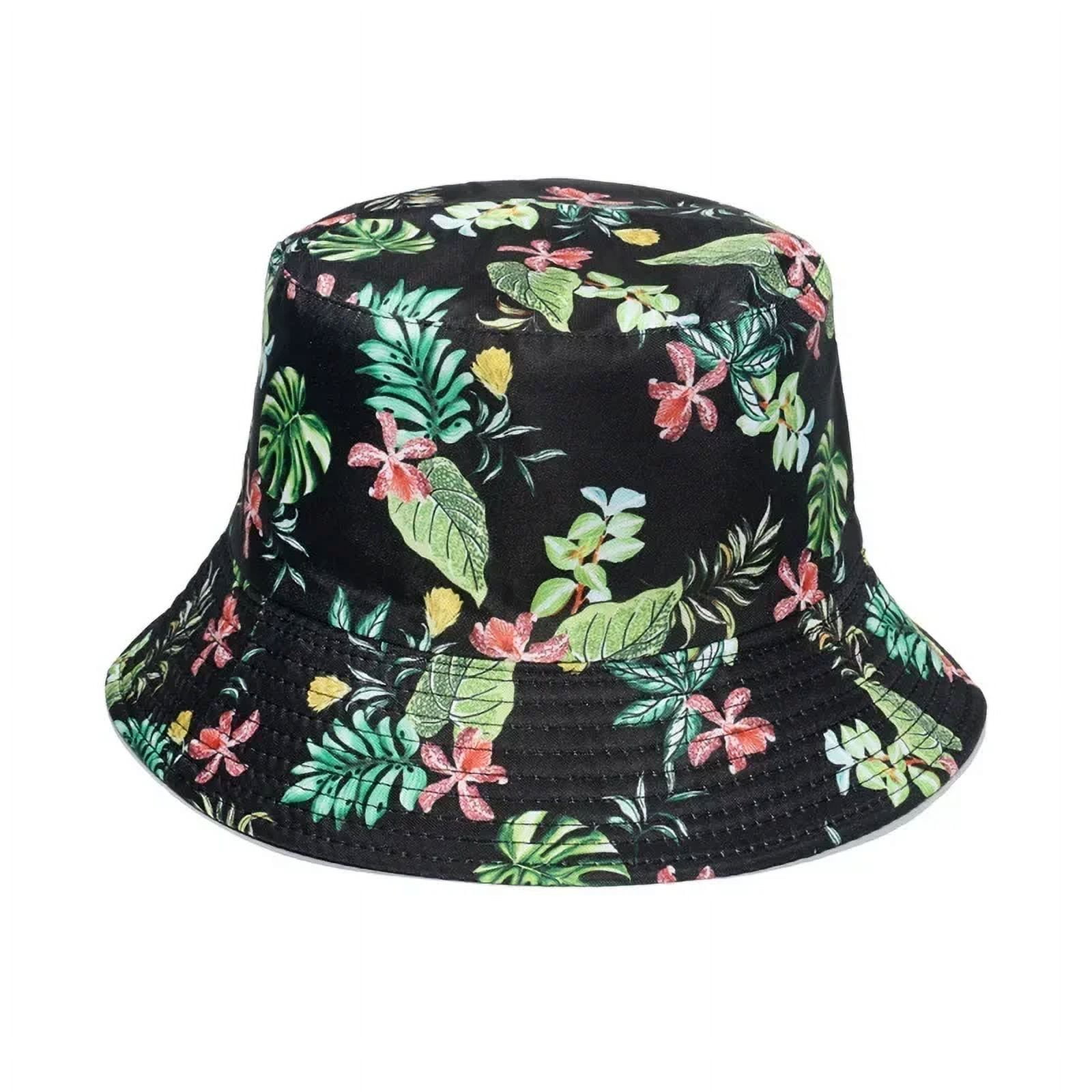 Fruit Print Bucket Hat Spring and Summer Outdoor Sun Hats Cute ...