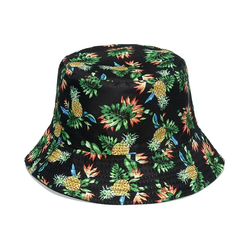 Fruit Print Bucket Hat Spring and Summer Outdoor Sun Hats Cute ...