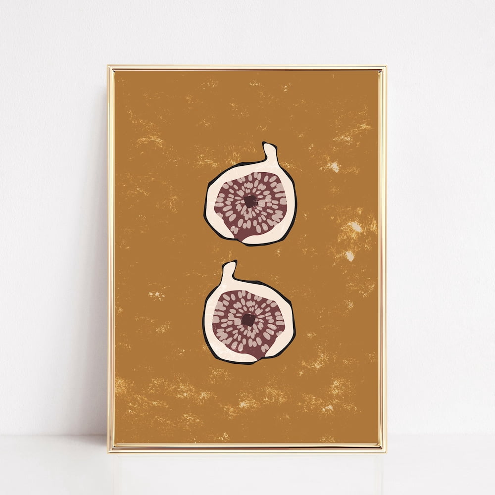 Fruit Print, Fig Art Print, Kitchen Wall Art, Fig Wall Art, Fig Print ...