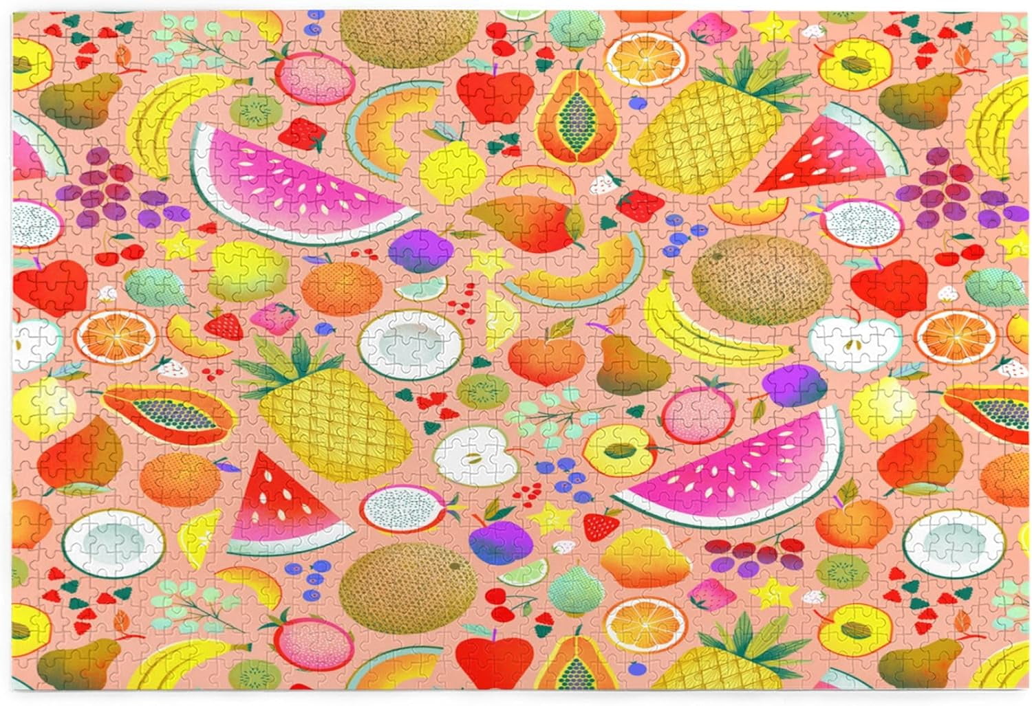 Fruit Punch Wooden Puzzle 1000 Piece Puzzles for Adults, Funny Toys ...