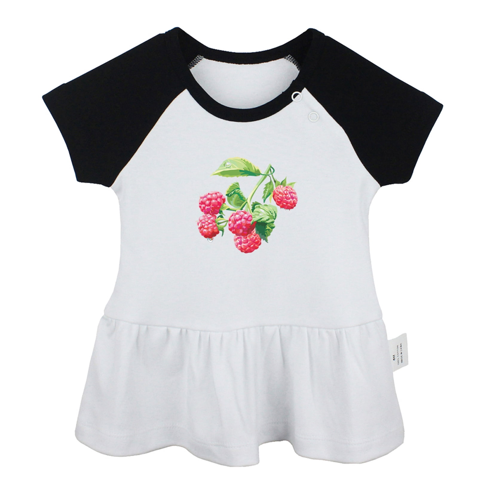 Fruit Raspberry Pattern Dresses For Baby, Newborn Babies Skirts, Infant ...