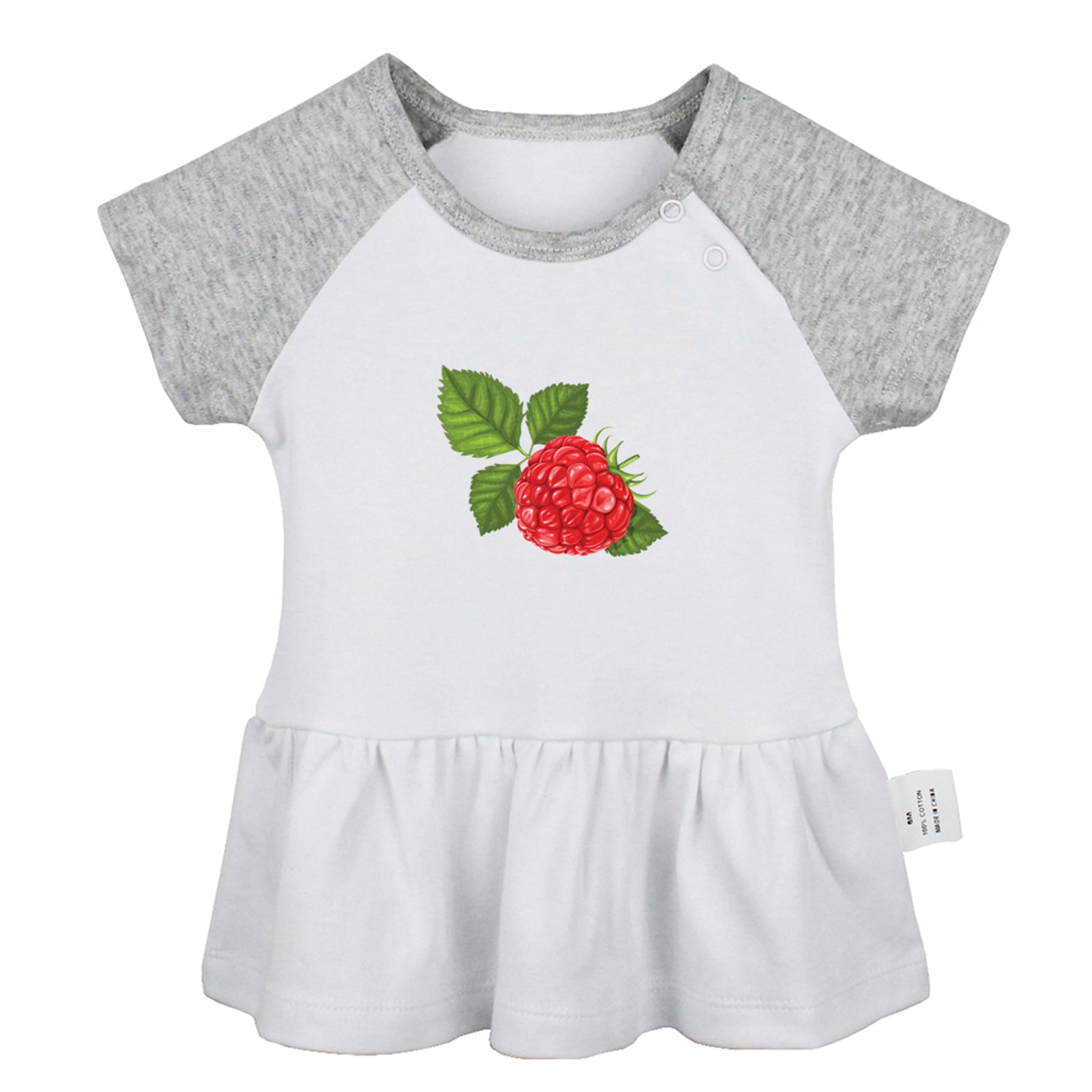 Fruit Raspberry Pattern Dresses For Baby, Newborn Babies Skirts, Infant ...