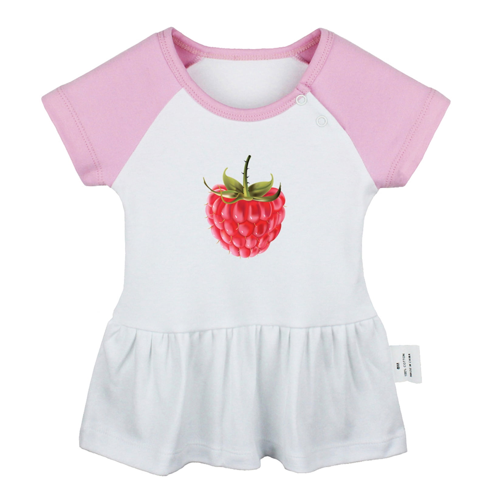 Fruit Raspberry Pattern Dresses For Baby, Newborn Babies Skirts, Infant ...