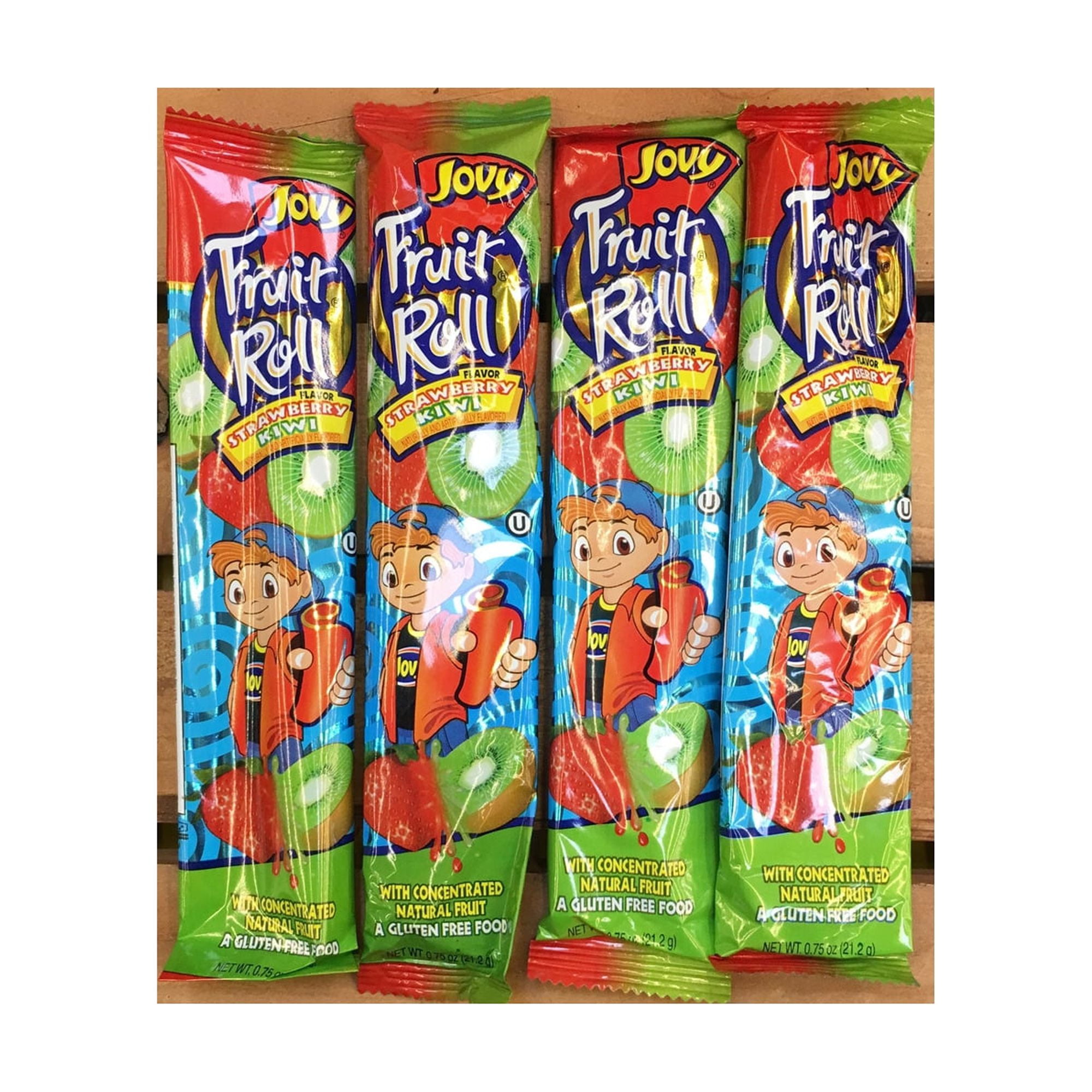 Fruit Roll, Strawberry, Kiwi (Pack of 12) - Walmart.com
