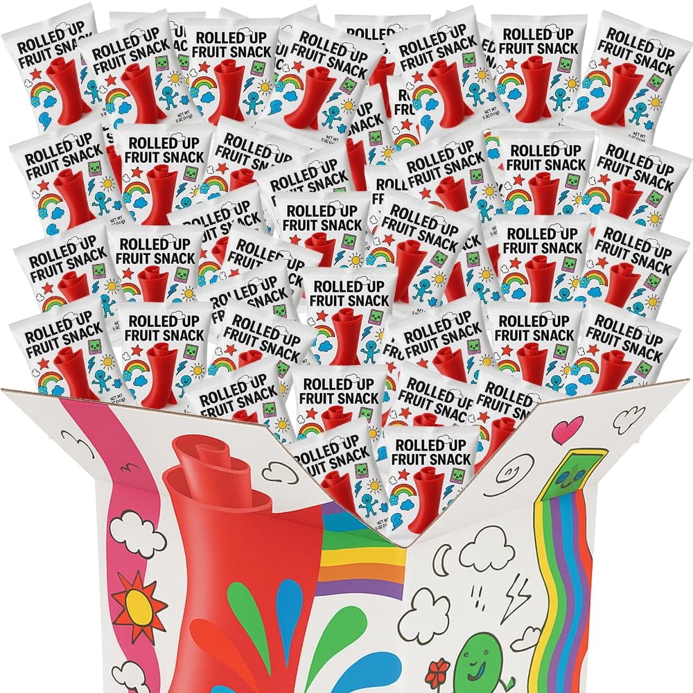 Fruit Roll Up Variety Flavored Snacks - Individually Wrapped Tropical ...