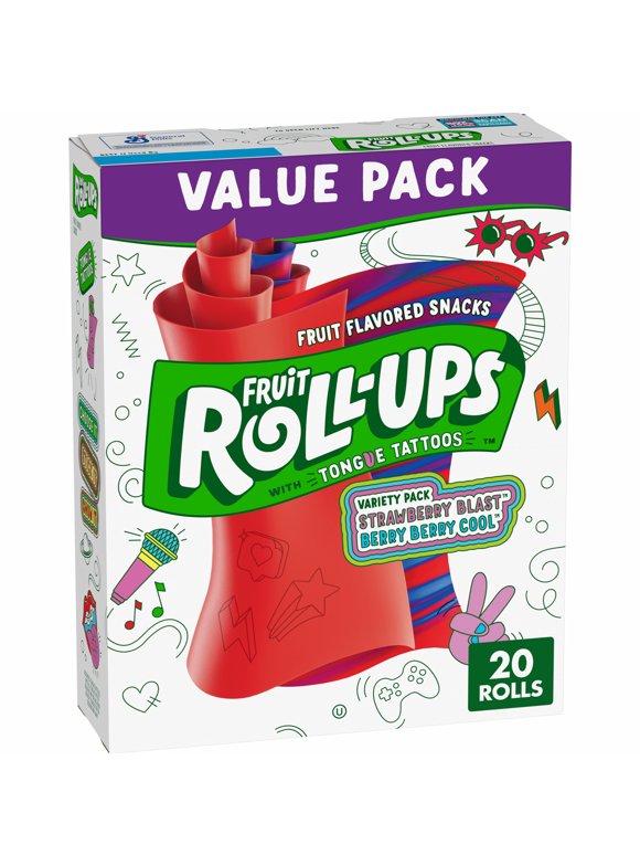 Fruit Roll-Ups in Shop by Fruit Snacks Brand - Walmart.com