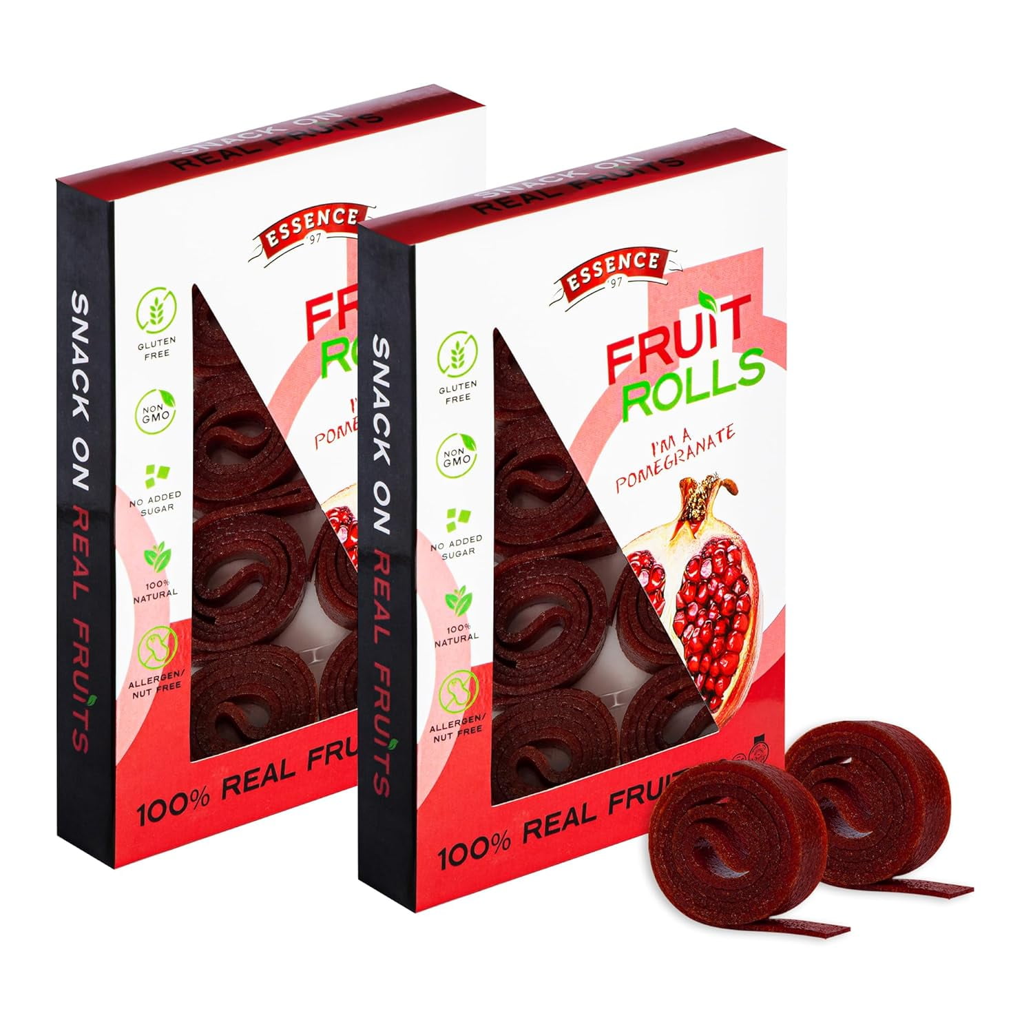 Fruit Roll Ups Healthy Snacks for Kids and Adults Vegan non-GMO no ...
