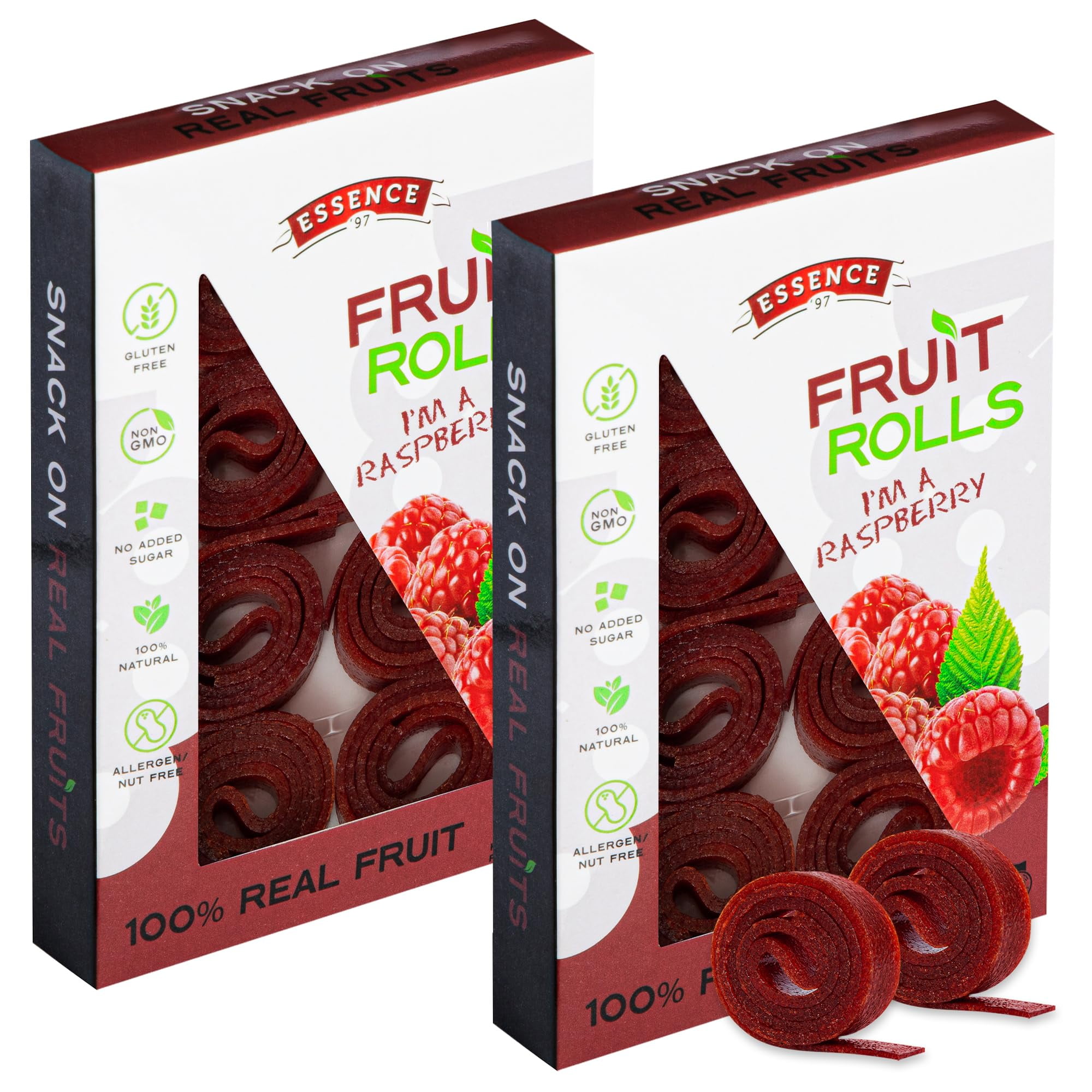 Fruit Roll Ups Healthy YPF5 Snacks for Kids and Adults Vegan non-GMO no ...
