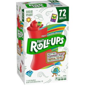 Fruit Roll-Ups Variety Pack Fruit Snacks, 0.5 oz., 72 count.pack of 2 ...