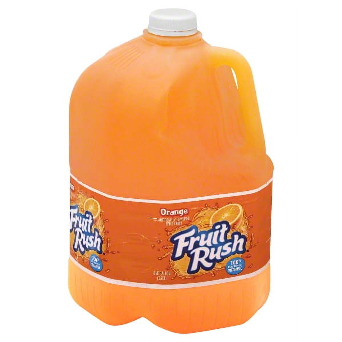 Fruit Rush Fruit Orange Drink, 1 Gallon - Walmart.com