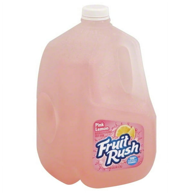 Fruit Rush Fruit Pink Lemon Drink, 1 Gallon - Walmart.com
