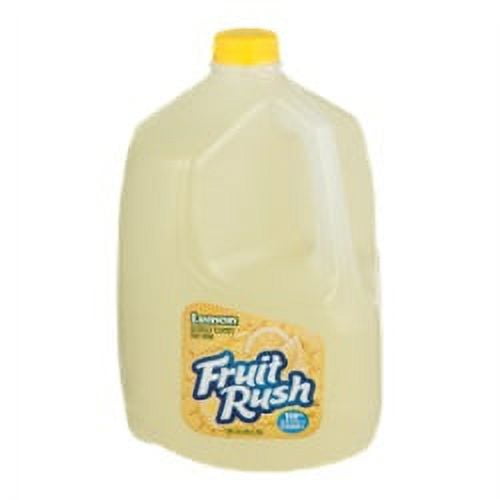 Fruit Rush Naturally Lemon Flavored Fruit Drink, 1 Gallon - Walmart.com