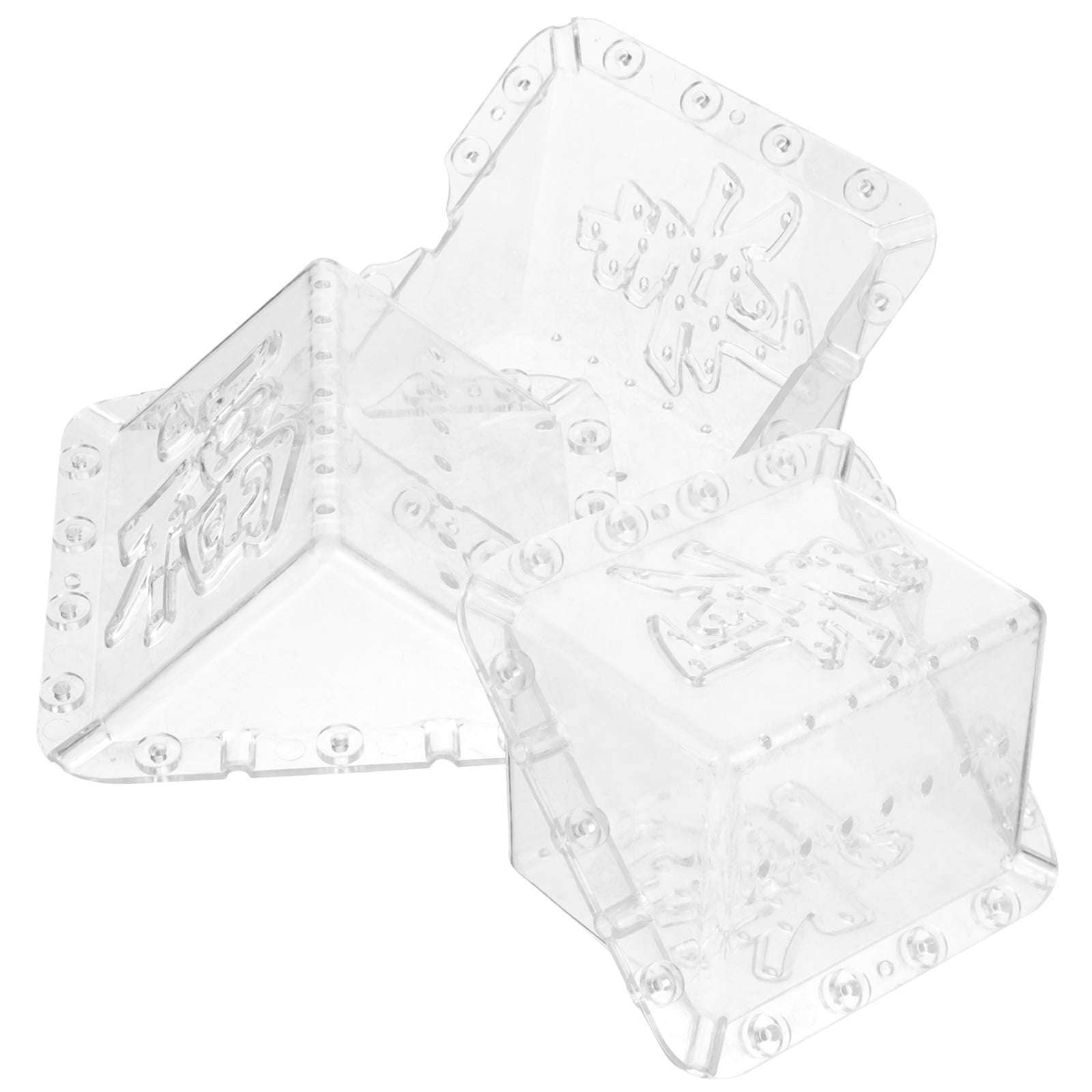 Fruit Shape Mold Vegetable Forming Mould Square Molds Growth Plastic 2 ...