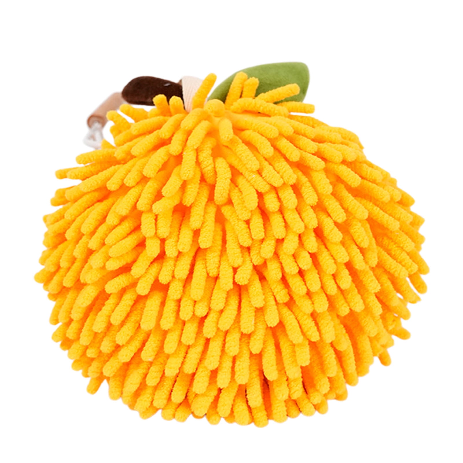 Fruit Shaped Fuzzy Hand Towels, Summer Cherry Orange Soft Absorbent ...