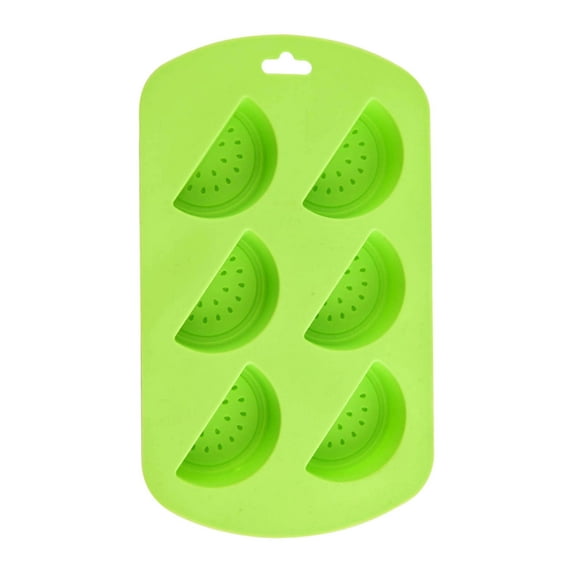 Fruit-Shaped Multi-Use Silicone Molds,6-Cavity Non-Stick Baking and ...