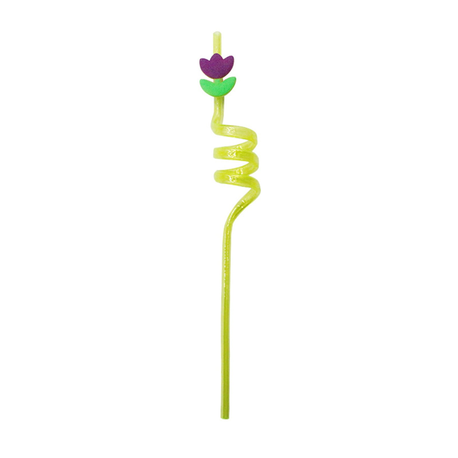 Fruit Shaped Straw for Travel Crazy Birthday Party Favor Bags Curly ...