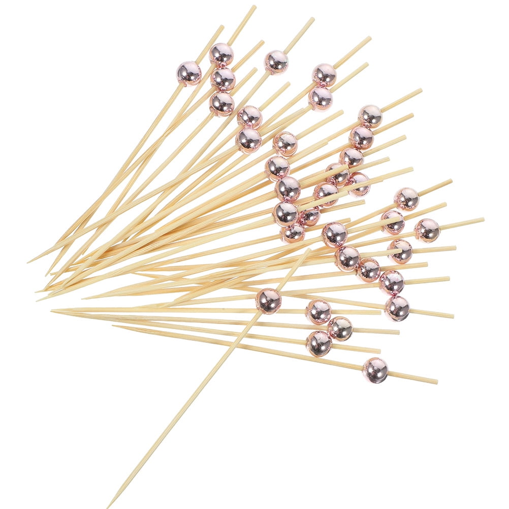 Fruit Skewers Decorative Cocktail Picks Bamboo Toothpick Product ...