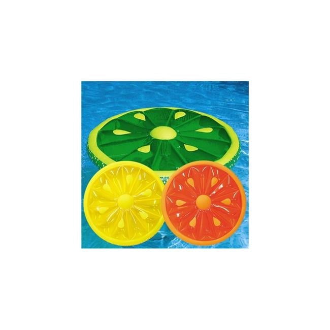 Olympian Athletics Fruit Slice Islands Pool Float, Assorted Colors ...