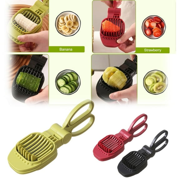 Fruit Slicer, Handheld Egg Slicer Dicer, Hard Boiled Egg Cutter ...