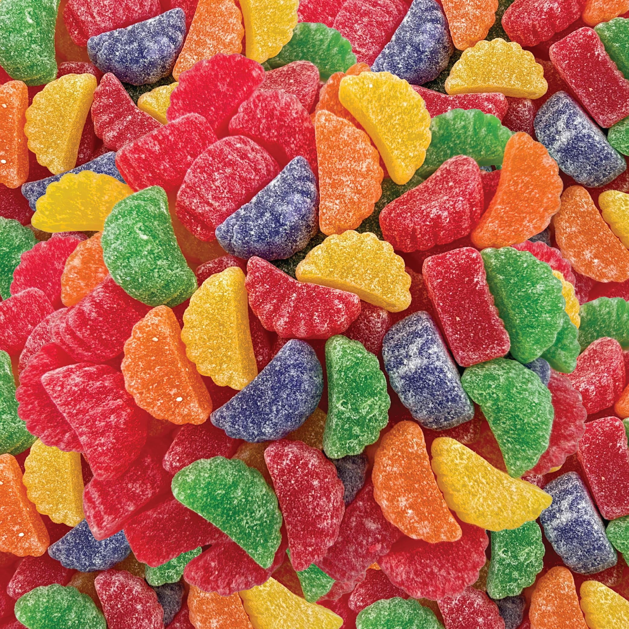 Fruit Slices - 2 MZF22 Pound Bulk Pack (About 65 Count) - Jelly Candy - Assorted Flavors ...