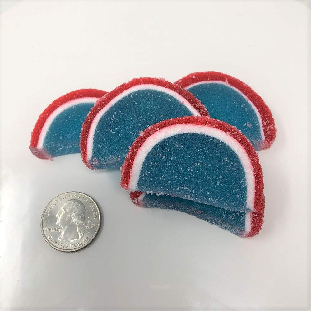 Fruit Slices Blue Raspberry flavor jelly candy 5 pounds - Walmart.com