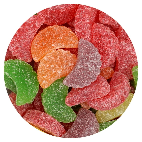 Hampton Popcorn & Candy Company, Fruit Slices Gummy Candy, 2 Pound Bulk ...