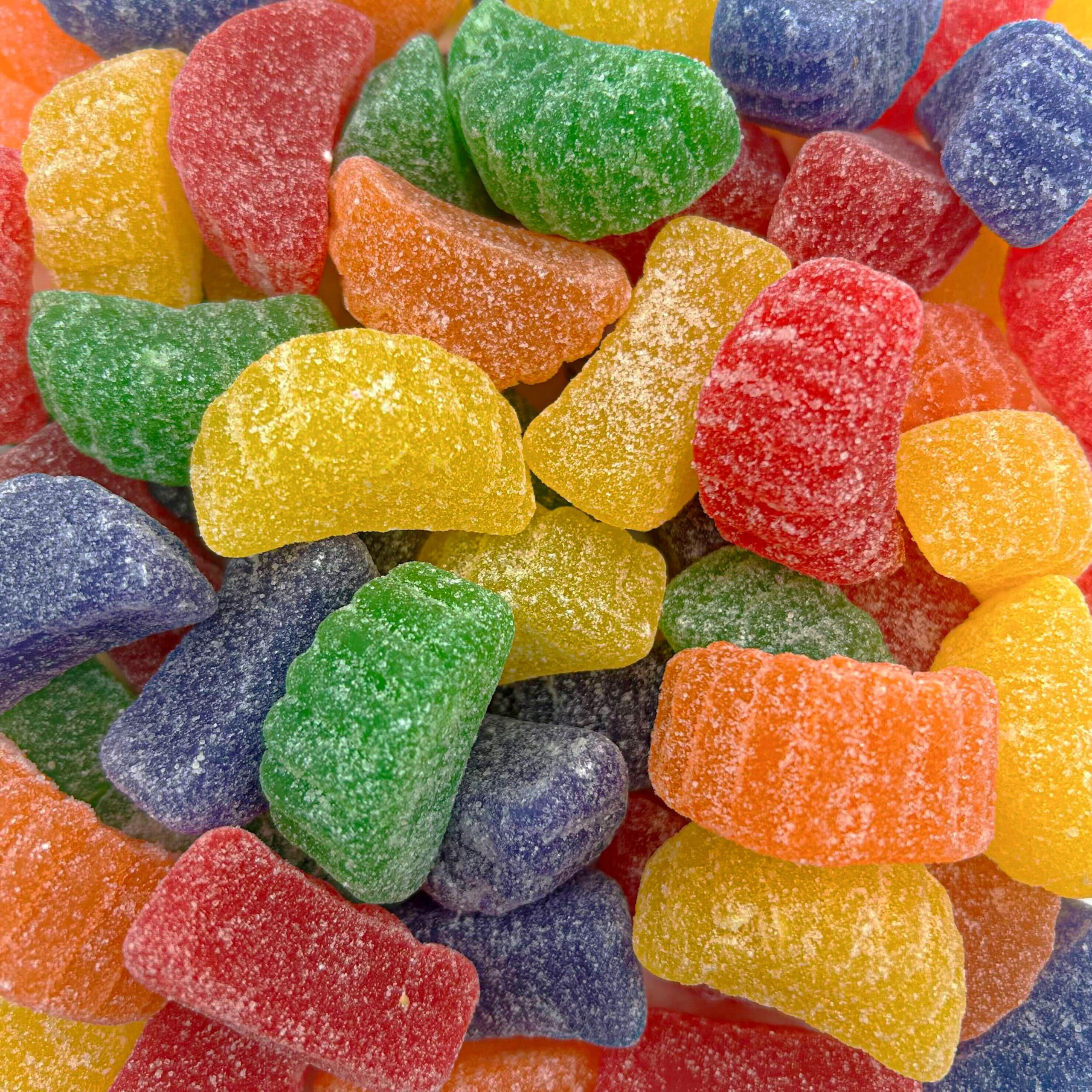 Fruit Slices Candy | ESF27 2 Pound Bulk Bag | Assorted Sugar Coated ...
