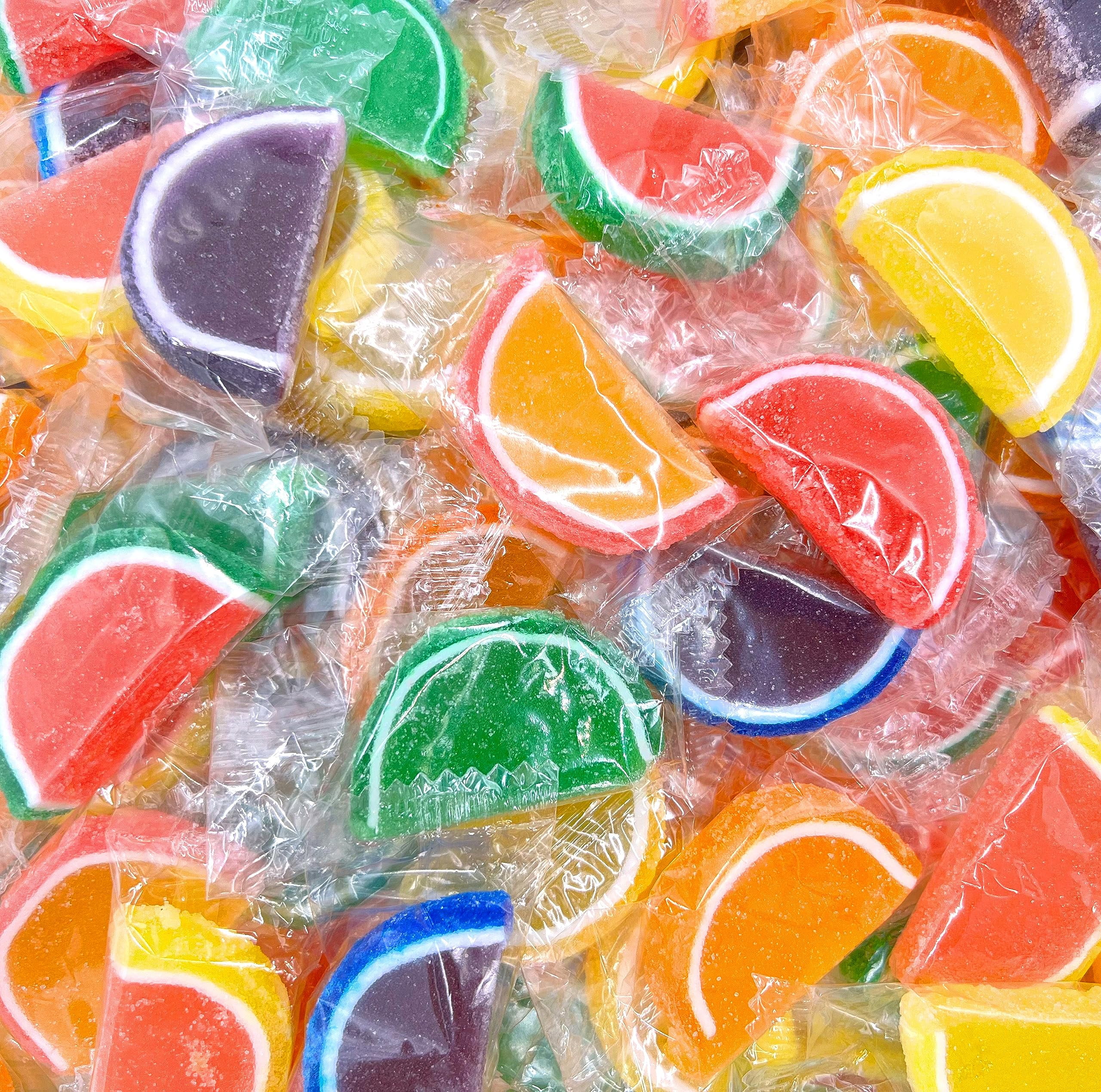 Fruit Slices Jelly Candy KEF28 | 2.5 Pound Bag - Approx. 70 Count | Assorted Flavors, Old ...