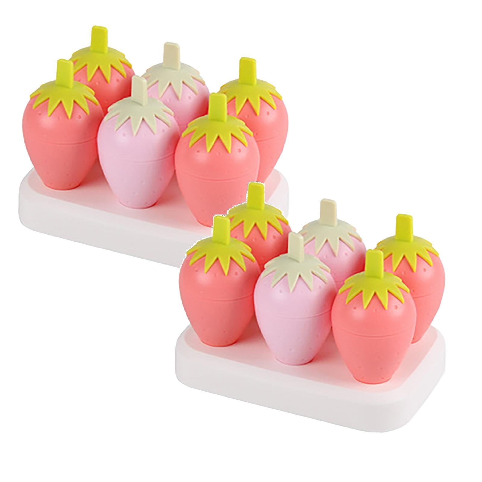 Fruit Snacks Silicone Mold Homemade Popsicle Ice Cream Popsicle Ice ...
