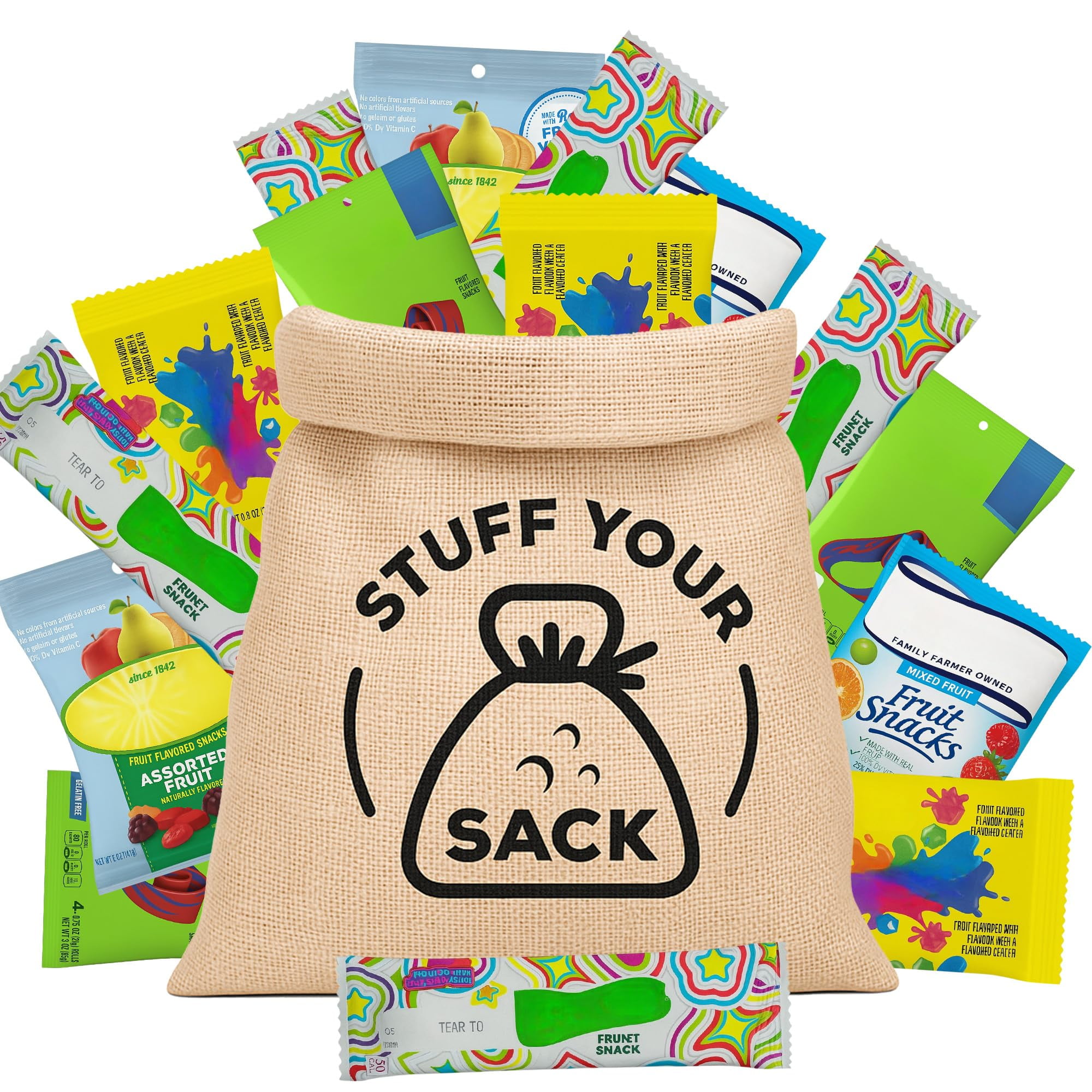 Fruit Snacks Variety Pack VTF5 - 80 Count Assortment of Chewy Fruit ...