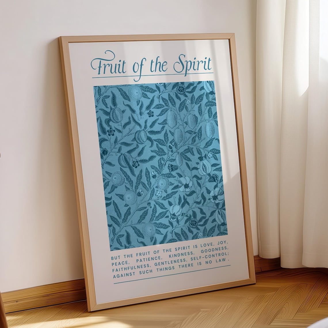Fruit Of The Spirit Wall Art For Church Office Nursery Wall Art Bible ...