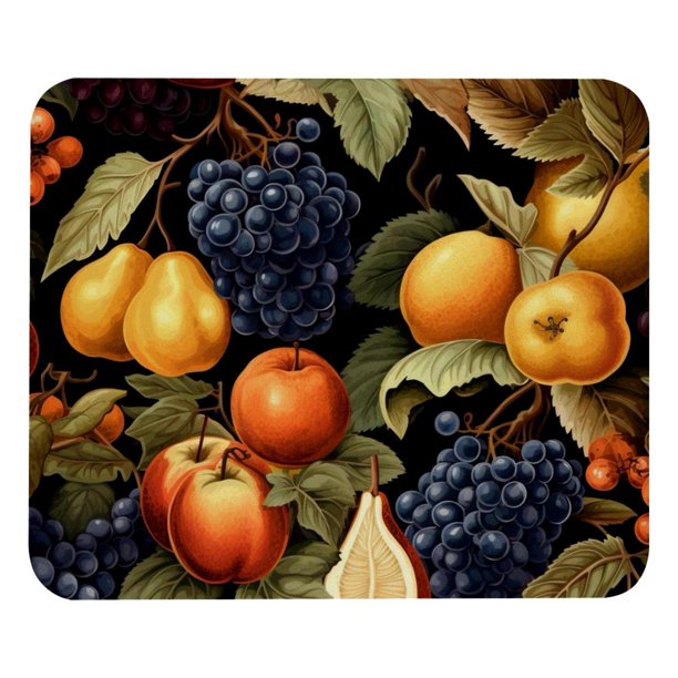 Fruit Square Gaming Mouse Pad, 8.3x9.8 Inch Non-Slip Rubber Bottom ...