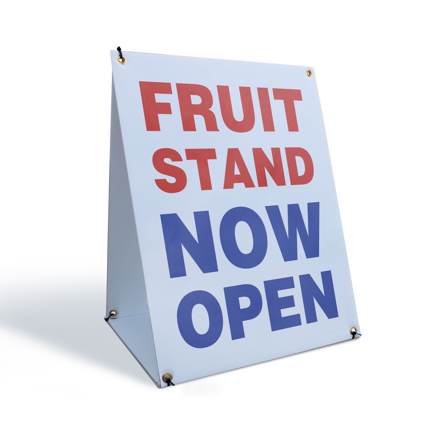 Fruit Stand Now Open Sidewalk Sign 24 Inch x 36 Inch A-Frame Images On ...