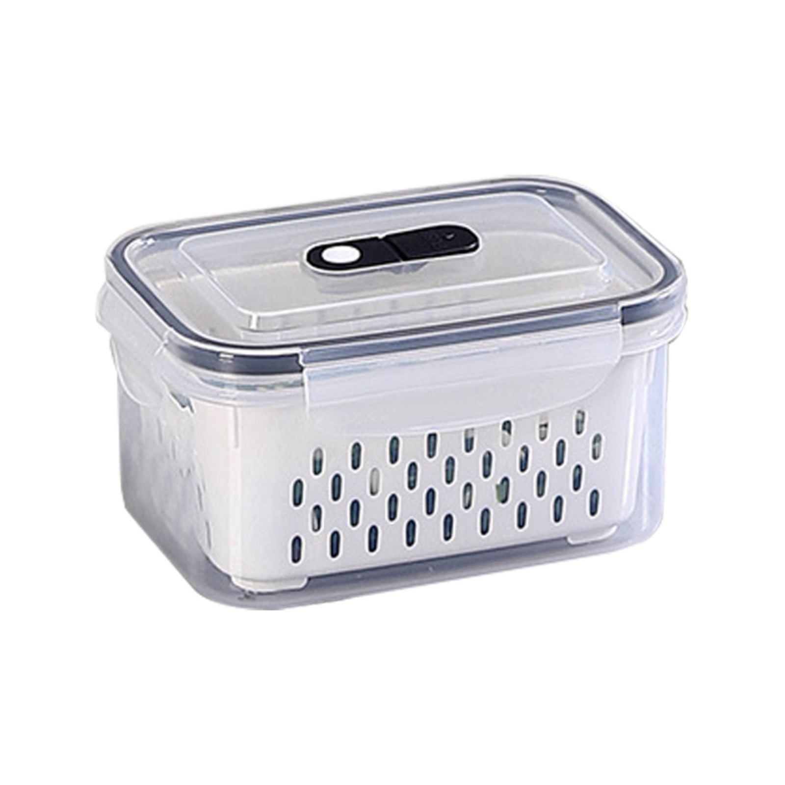 Fruit Storage Containers for Fridge Airtight, BPA - Free Produce Jars ...