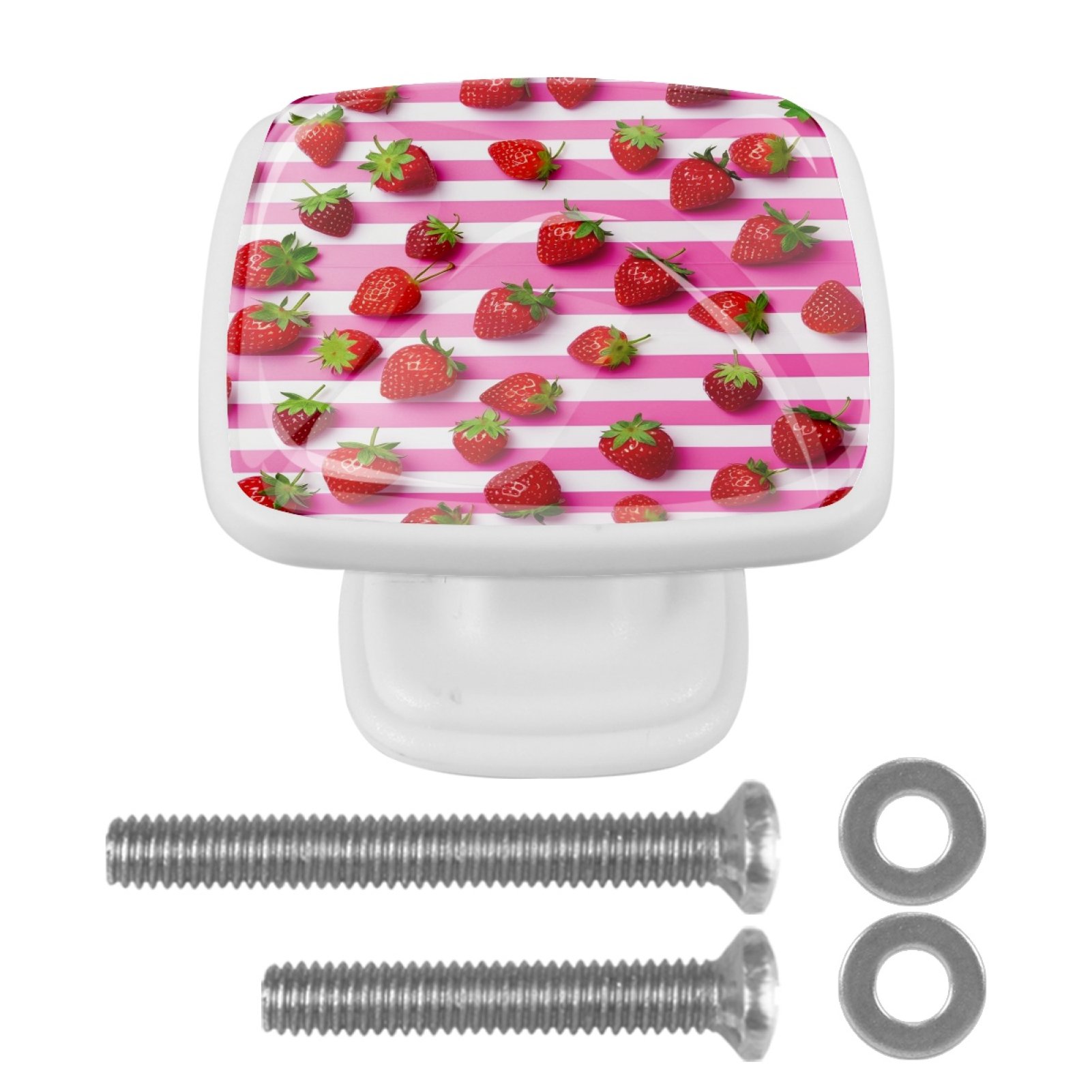 Fruit Strawberries Cabinets Door and Drawers Knobs Pulls,Furniture ...