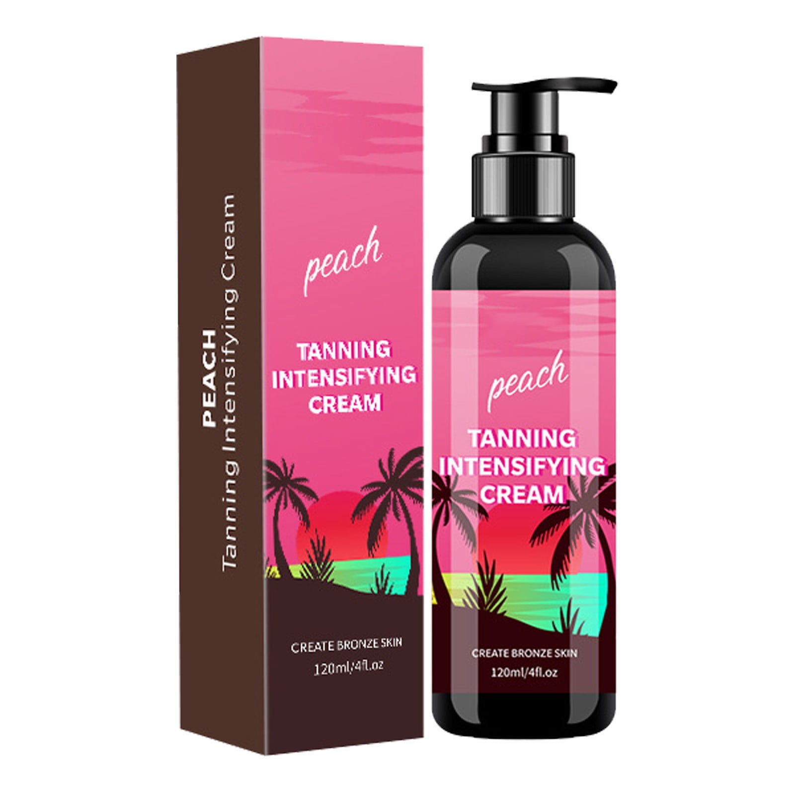 Fruit Tanning Intensifying Creeam Peach Watermelon Beauty Black Creeam ...