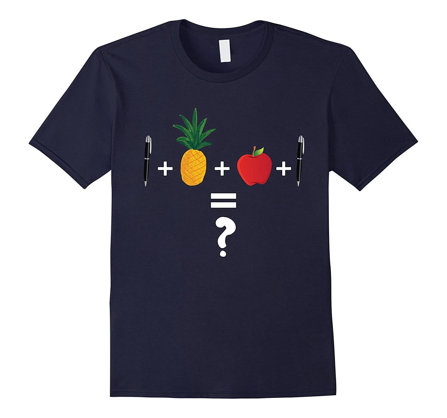 Fruit Tee - Math T Shirt - Gift For Fruit Lover - Funny Apple Shirt ...