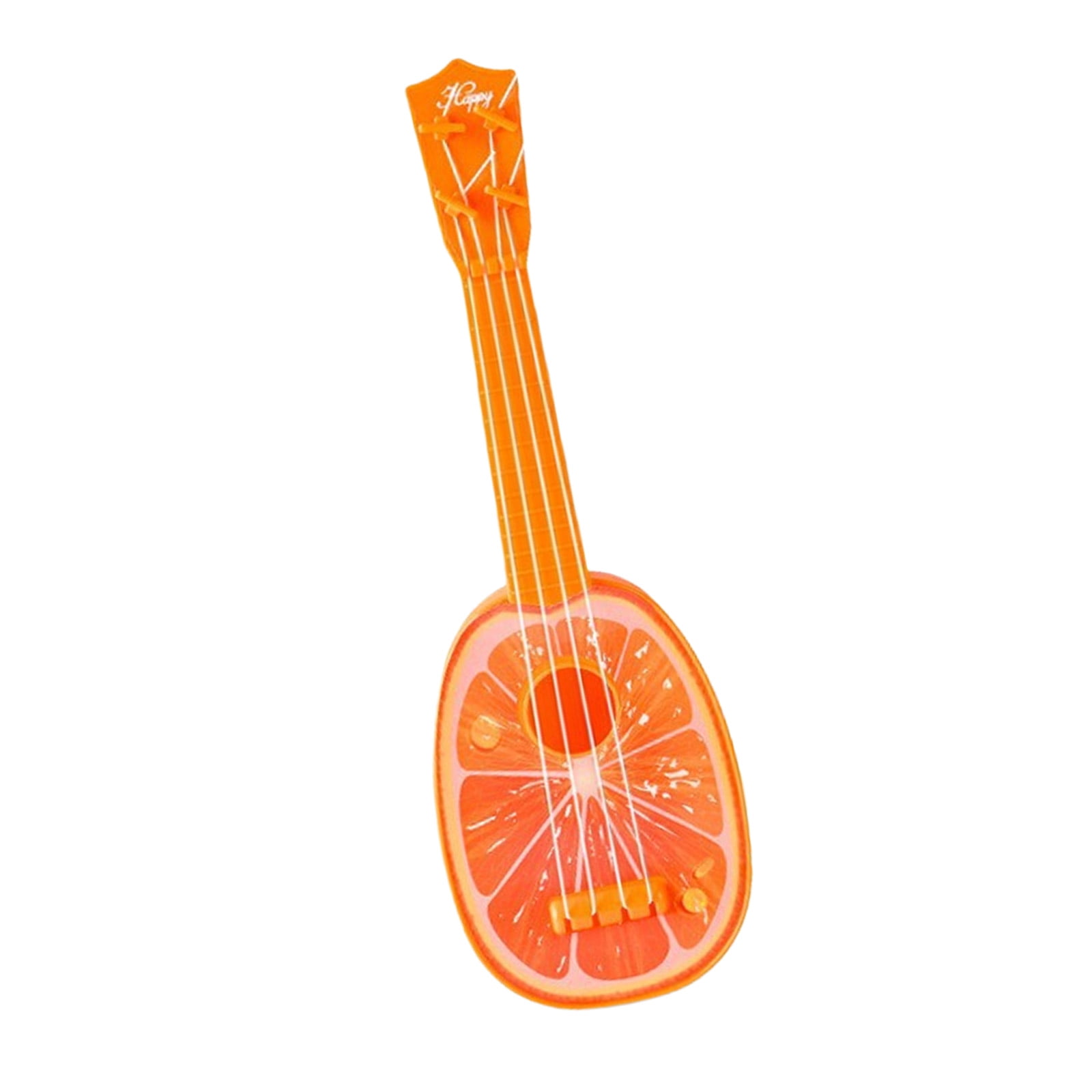 Fruit Theme Ukulele Toy with 4 Strings Design Enhancing Fine Motor ...