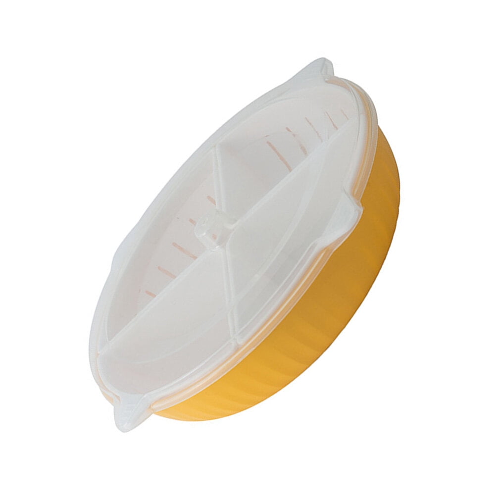 Fruit Tray Pasta Strainer Colander Bowl Plastic Colanders Detachable ...