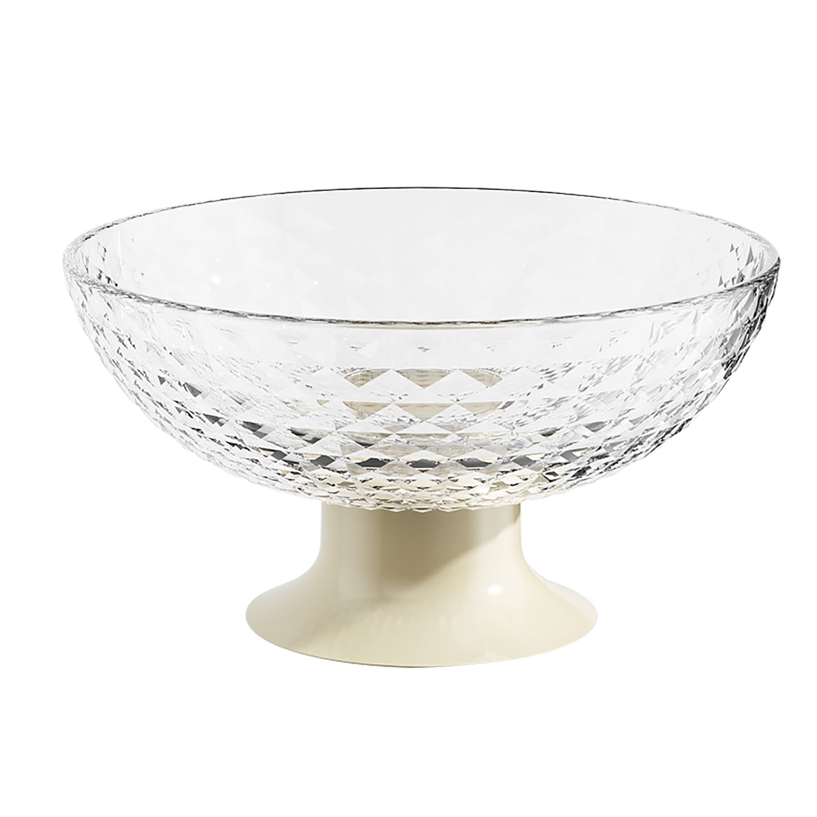 Fruit Tray Plate Holder Plastic Footed Snacks Vegetables Fruits Basket ...