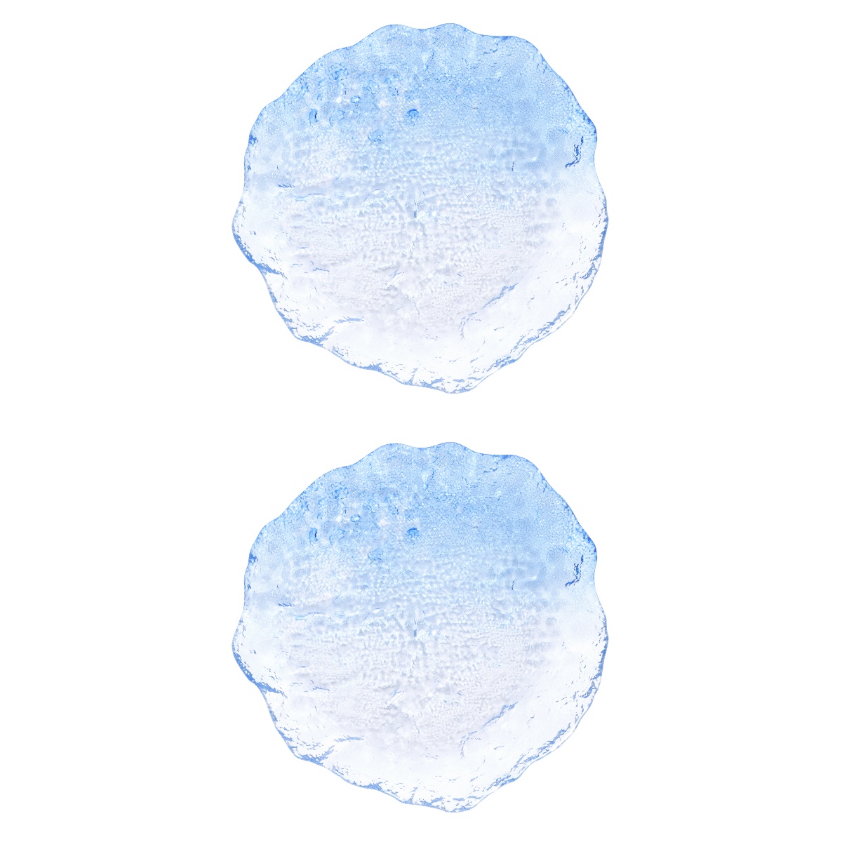 Fruit Tray Serve Plate Food Glass Tea Cup Mat Irregular Shaped Snack ...