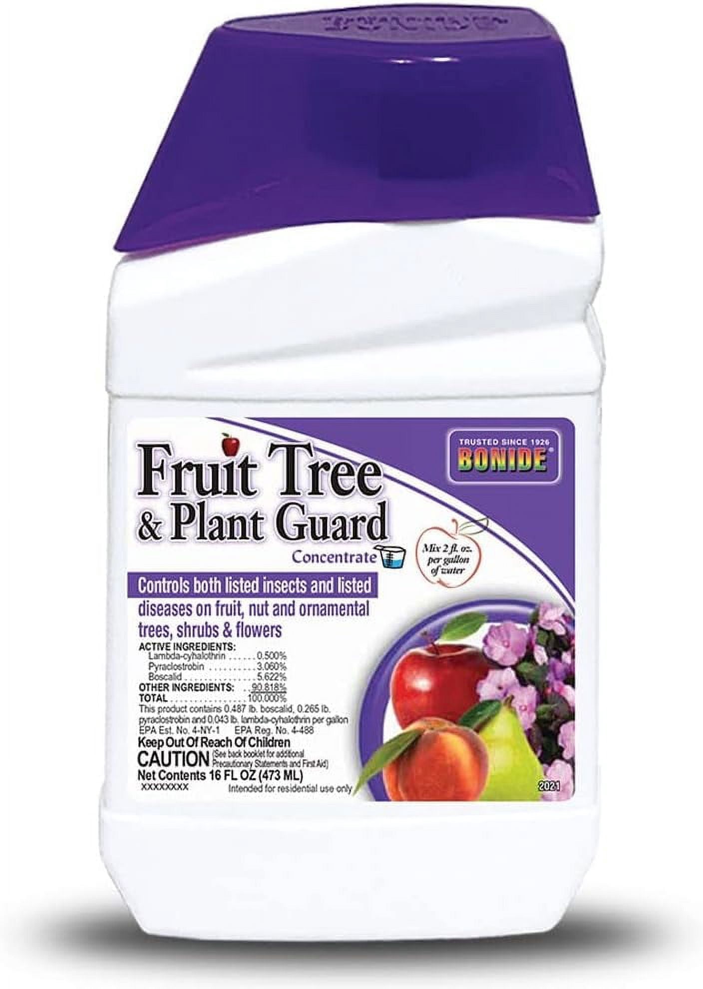 Fruit Tree & Plant Guard, 16 oz Concentrate, Multi-Purpose Fungicide ...