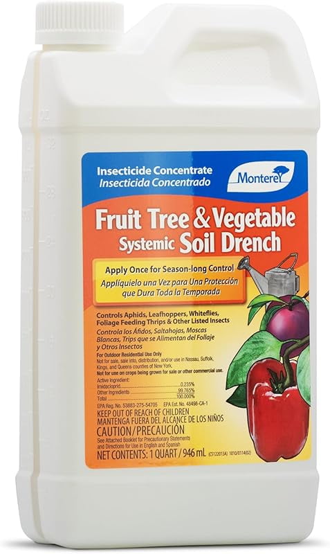 Fruit Tree & Vegetable Systemic Soil Drench, 32 oz, 32 oz. - Walmart.com