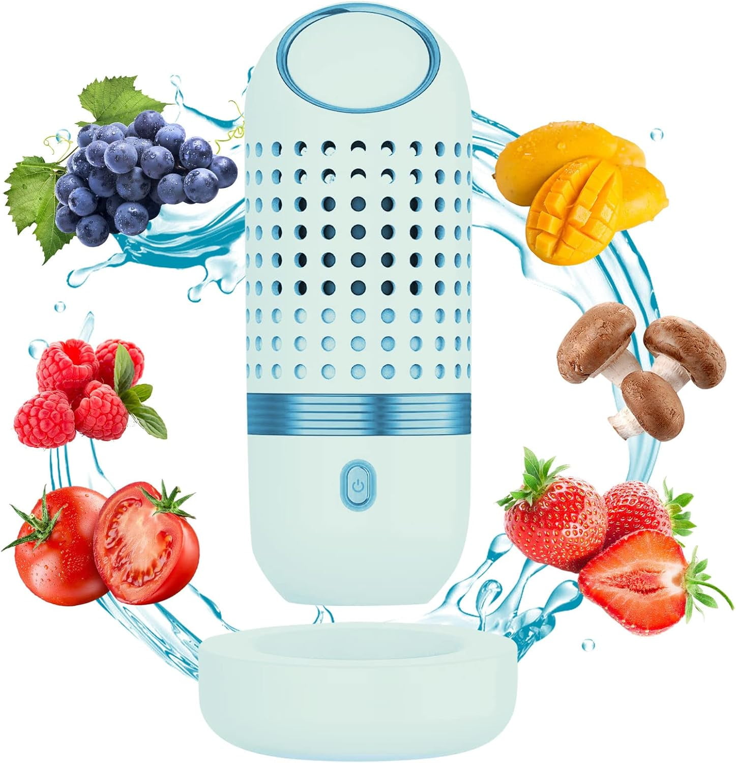 Fruit and Vegetable Cleaner Device, Portable Fruit Vegetable Washing ...