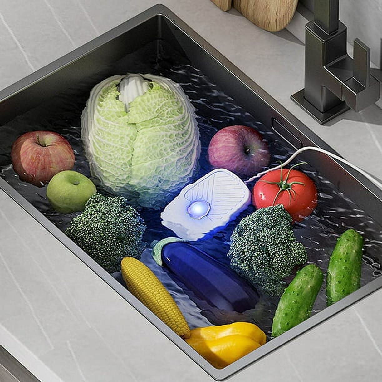 Fruit and Vegetable Cleaner,USB Portable Fruit And Vegetable Washing ...